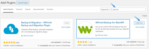 How to Install and Setup WPvivid Backup for MainWP Extension | WPvivid Plugins Documentation