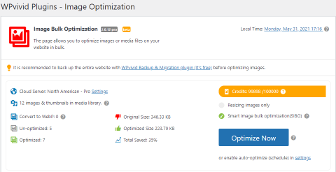 Overview: Image Optimization Pro | WPvivid Plugins Documentation