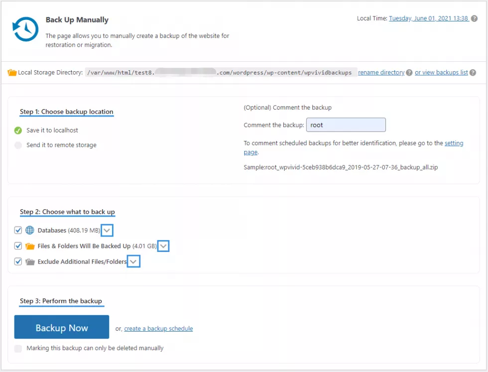 Overview Backup And Migration Pro Wpvivid Plugins Documentation