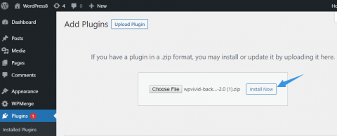 How-to: Install WPvivid Plugins Pro on A WordPress Site | WPvivid Plugins Documentation