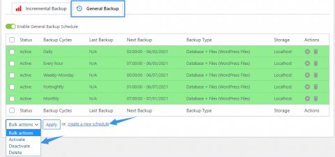 How-to: Create Backup Schedules | WPvivid Plugins Documentation